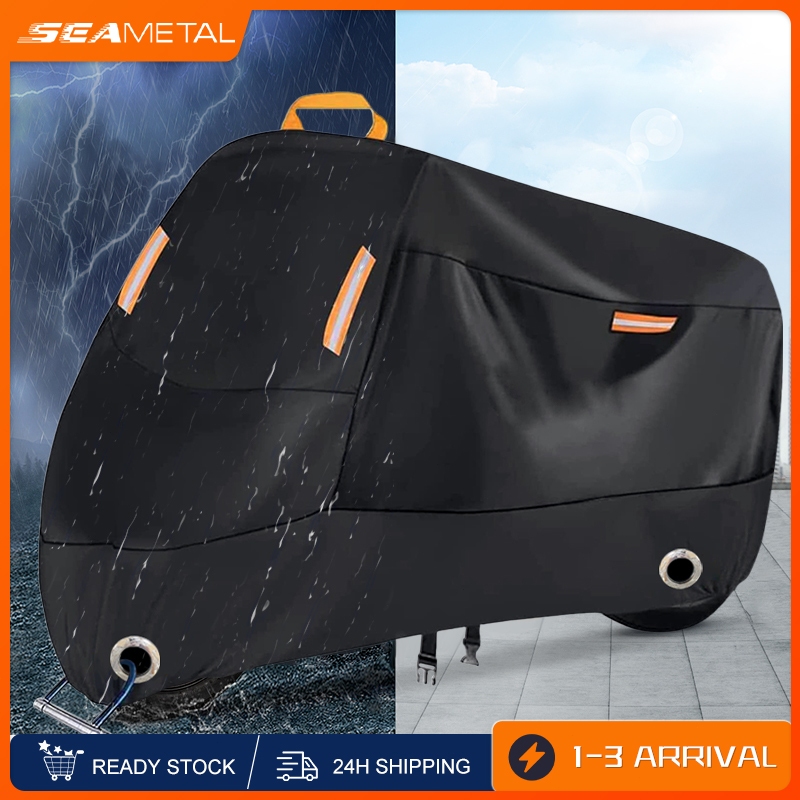 SEAMETAL Motor Cover Waterproof Motorcycle Cover Motor Selimut Motor ...