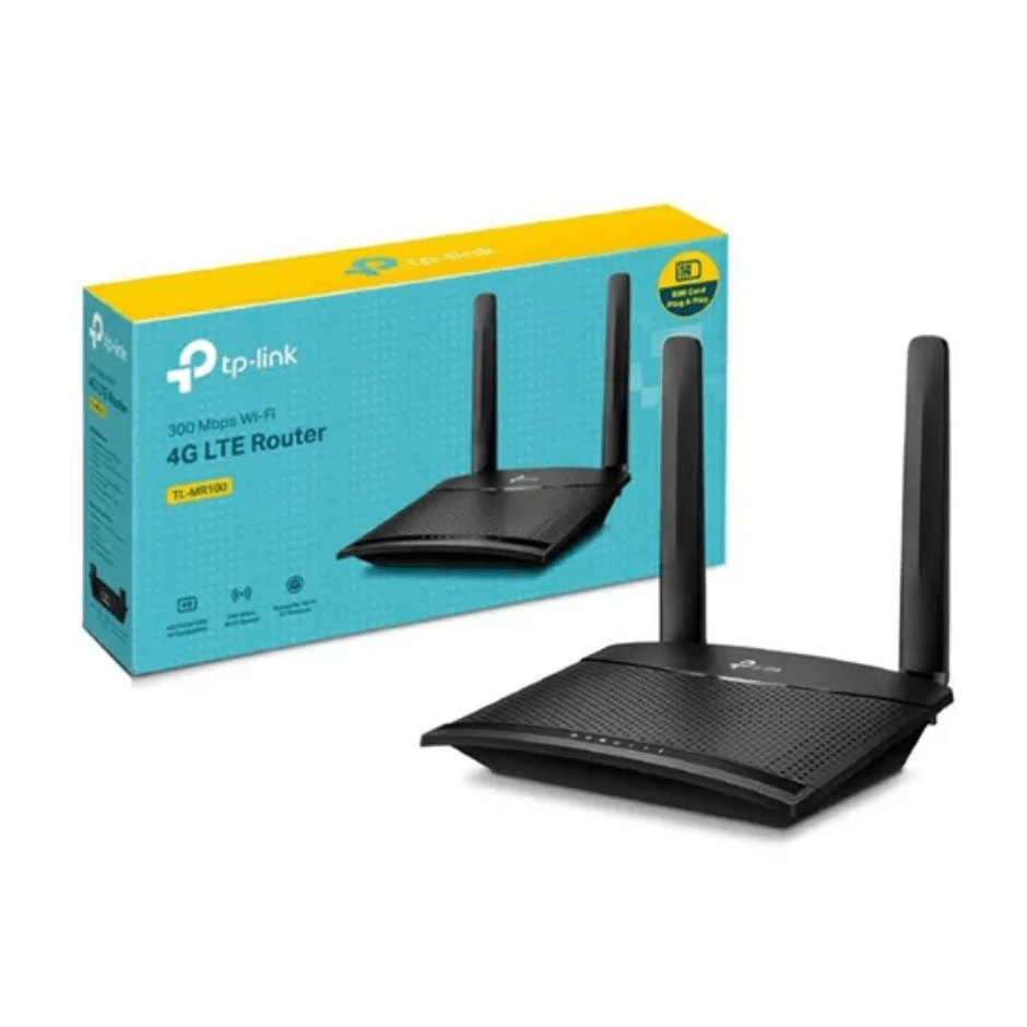 TPLINK MR100 300 MBPS WIRELESS N 4G LTE SIMCARD ROUTER | Shopee Singapore