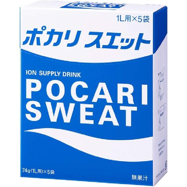 Otsuka Pocari Sweat Powder for 1L(74g) , 1Box(5pack)【Direct from Japan】 | Shopee Singapore