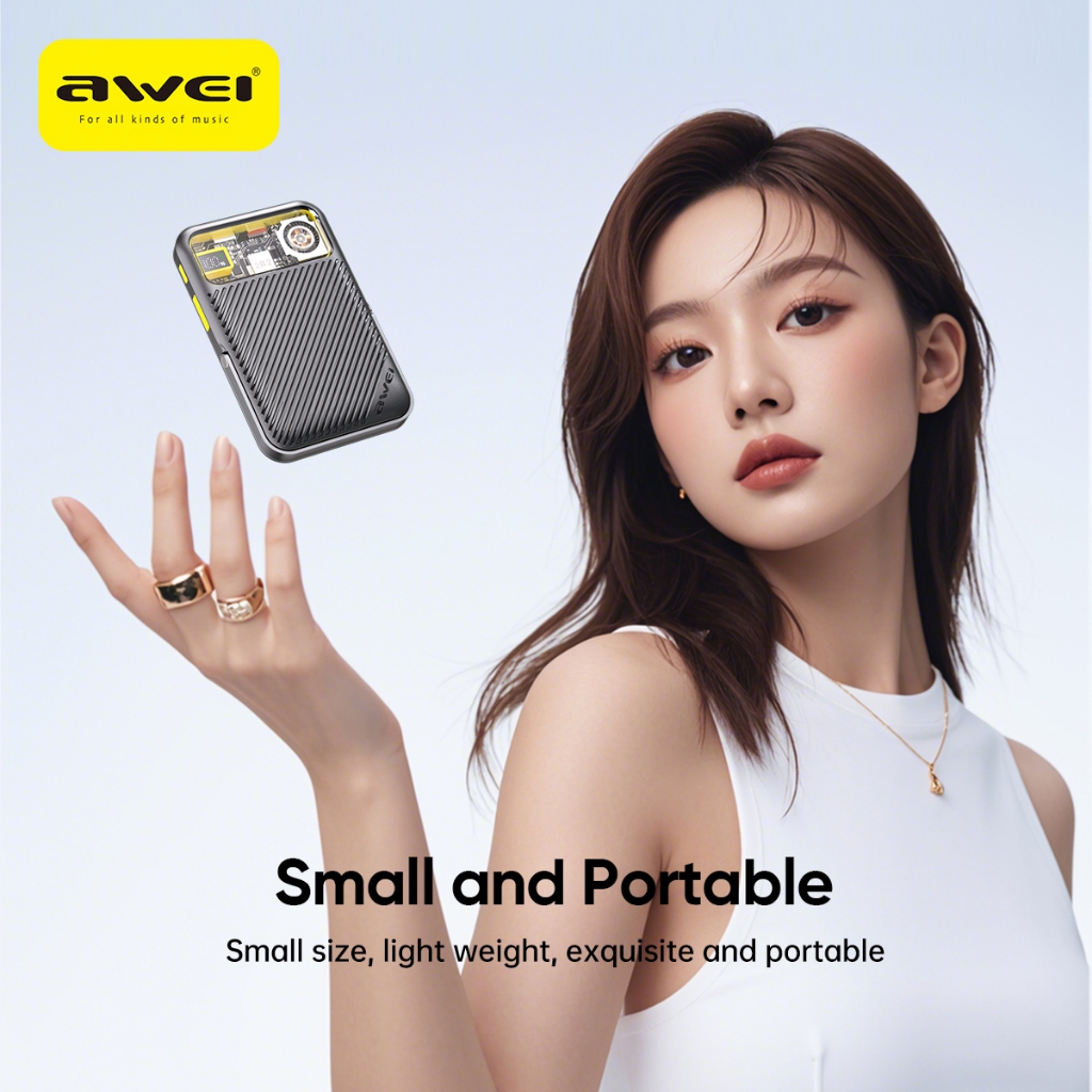 SG 3C AWEI CCC Powerbank PA-10 10000mAh Safety Fast Charging Magnetic ...