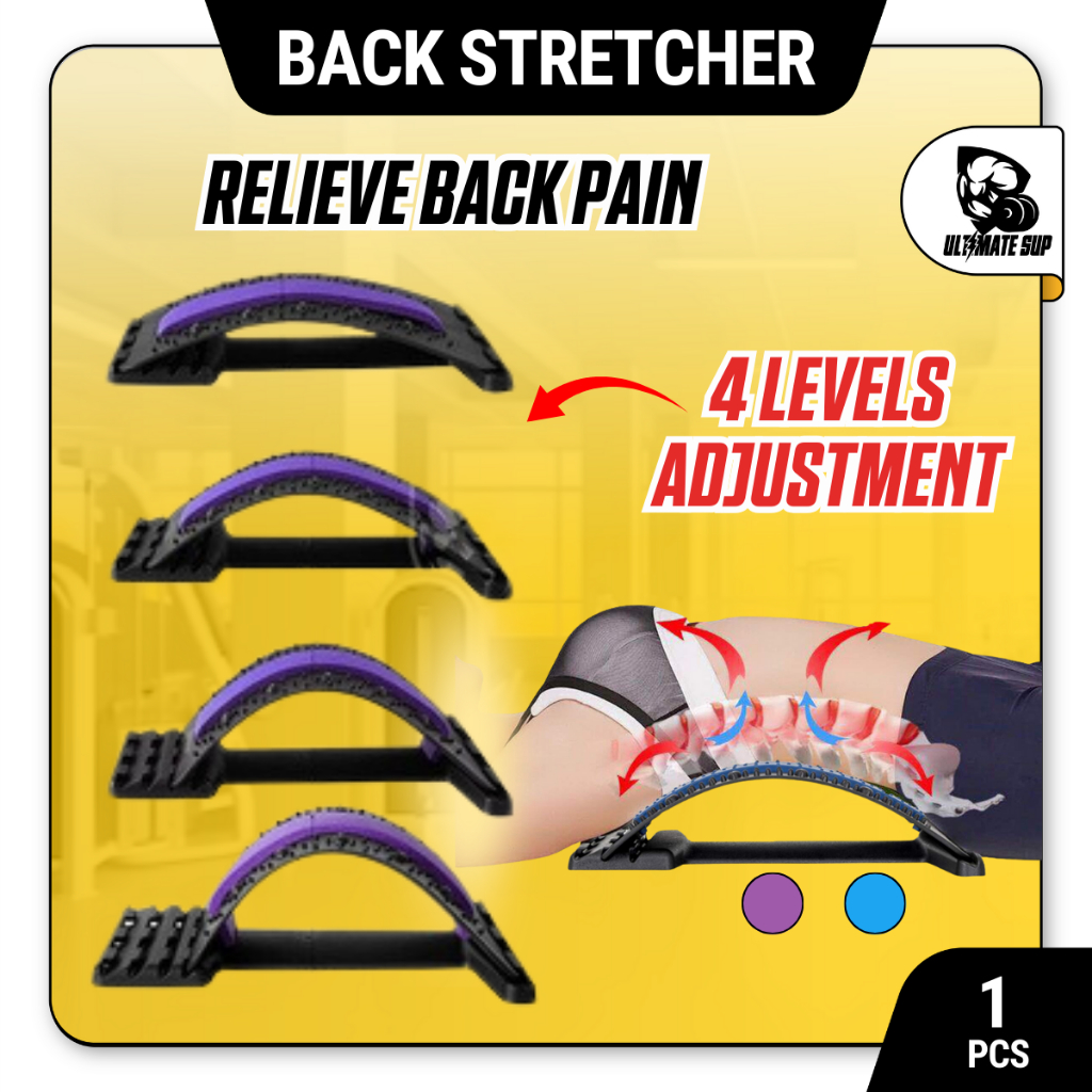 Pushnpull Back Stretcher, Back Pain Relief, Back Massager, Back Posture ...