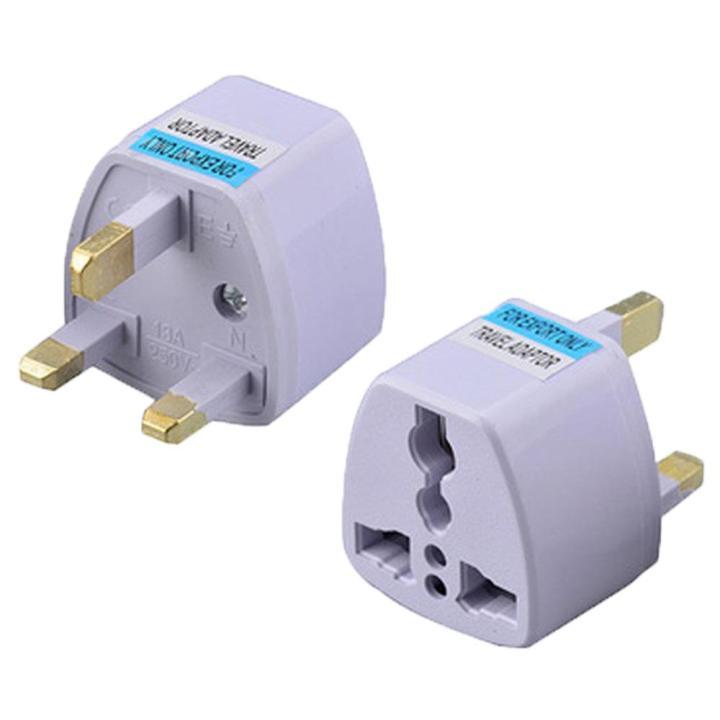 3 Pin Travel Adaptor Converision Plug Universal Adapter British Socket ...