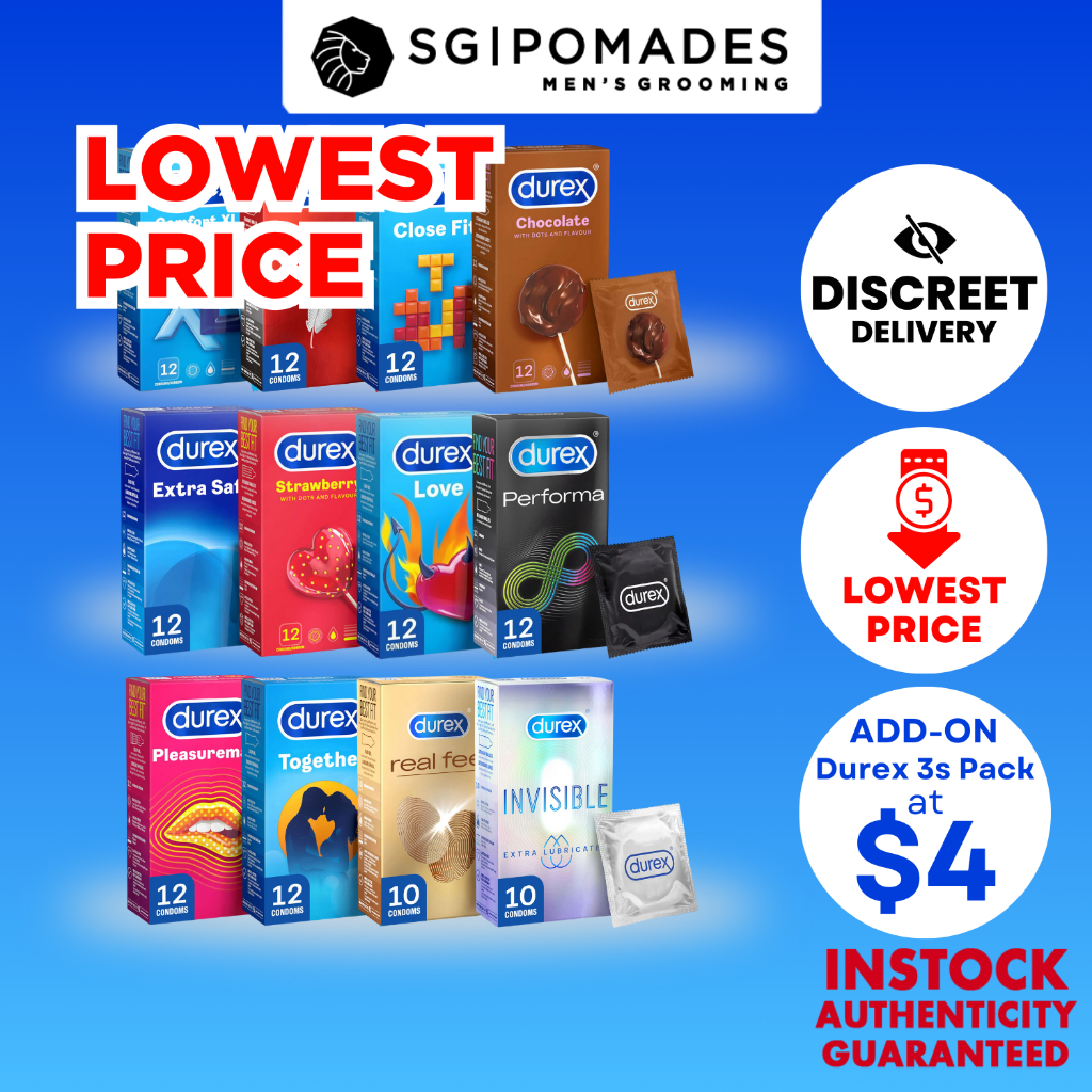 Durex Condoms 12s Pack - Discreet & Fast Delivery | Multiple Option ...