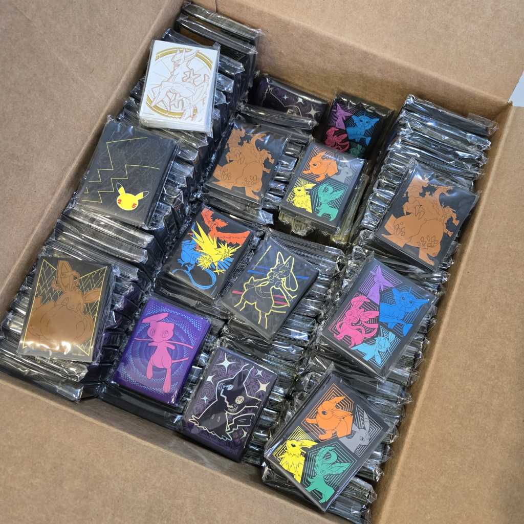 Pokemon TCG ETB Card Sleeves - Elite Trainer Box Evolutions Hidden ...