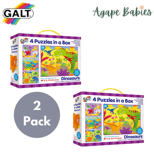 GA1004735 [Bundle Of 2] Galt 4 Puzzles In A Box (Dinosaurs) | Shopee ...