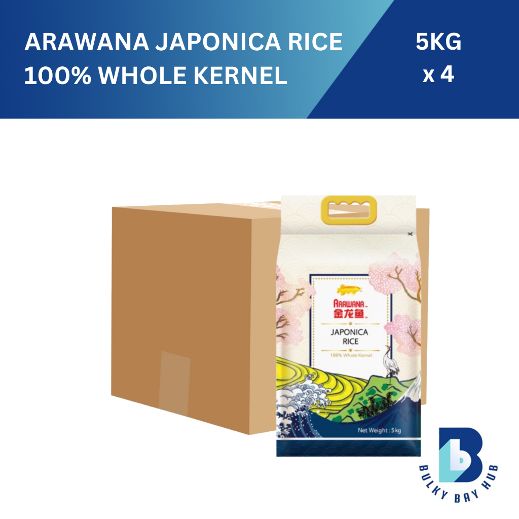 [Carton Deal] Arawana Japonica Rice 100% Whole Kernel - Brand New ...