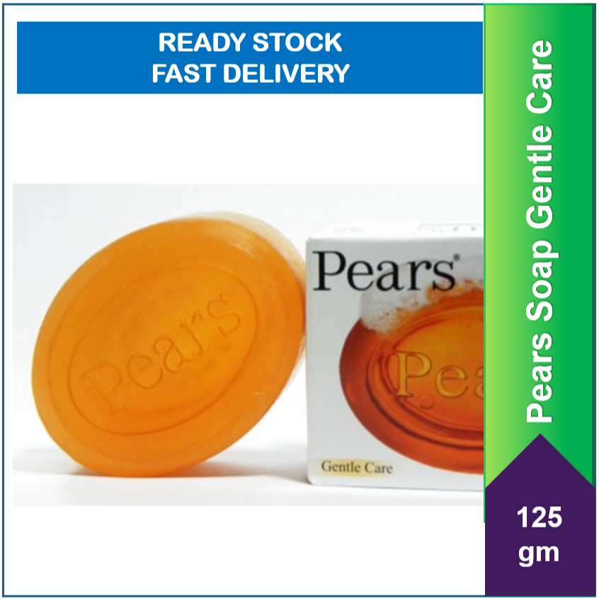 PEARS Bar Soap 125g Pure Gentle With Natural Oils Body Wash | Shopee ...