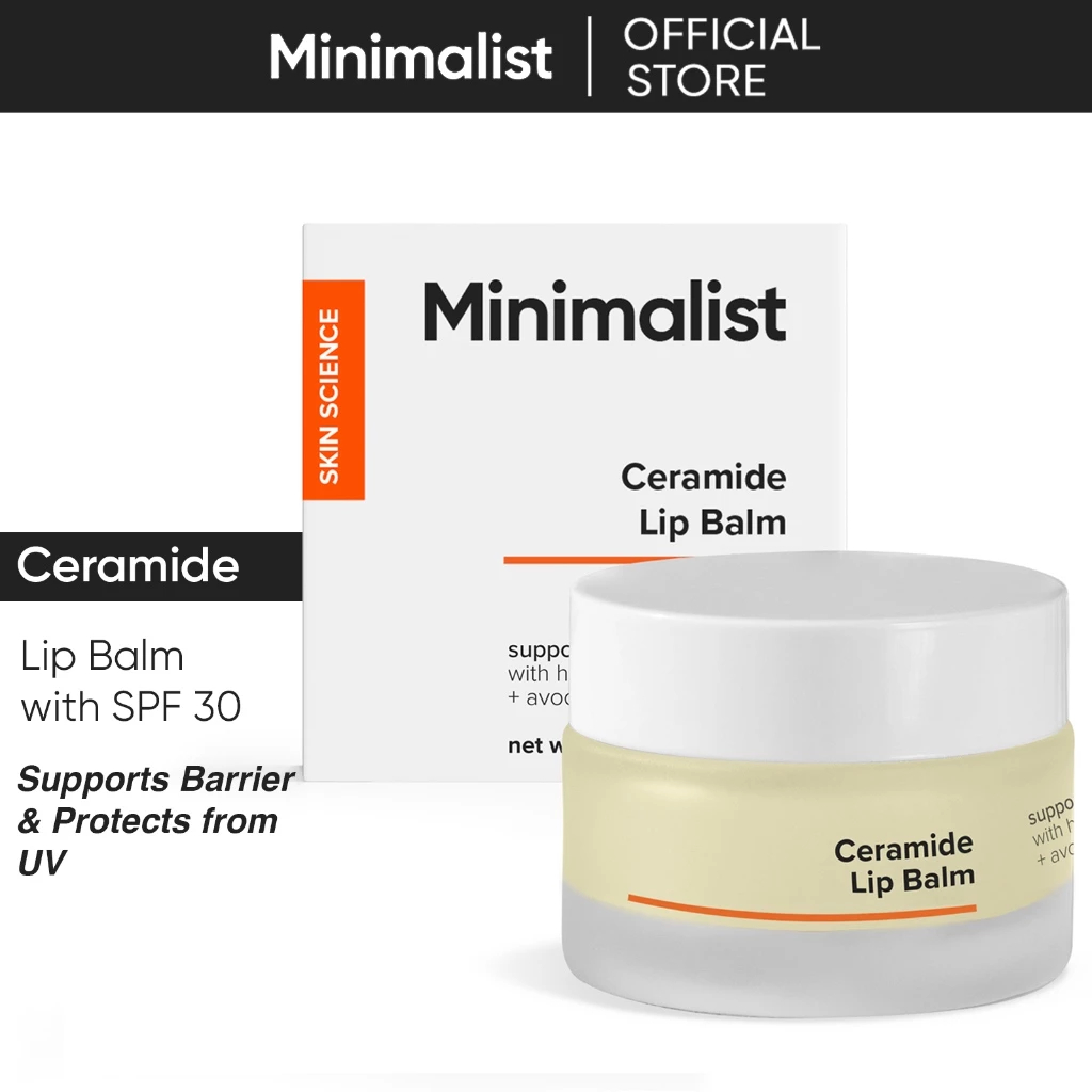 Minimalist Ceramide Lip Balm with SPF 30 | Sun Protection & Nourishment ...