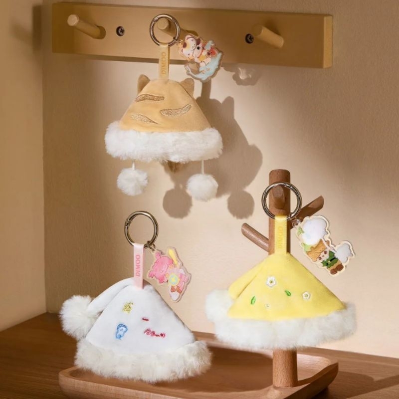 POP MART DIMOO Hat Key Pouch Weaving Wonders Series-Pendant Blind Box ...
