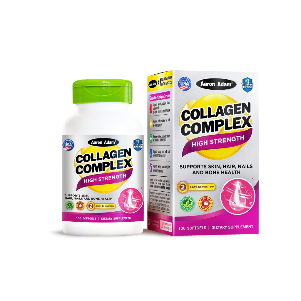 Aaron Adam Collagen Complex (100 softgels) | Shopee Singapore