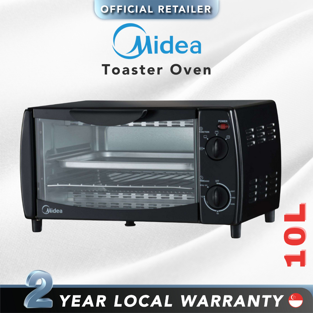 Midea 10L Toaster Oven (MEO-10BDW-BK) | Shopee Singapore