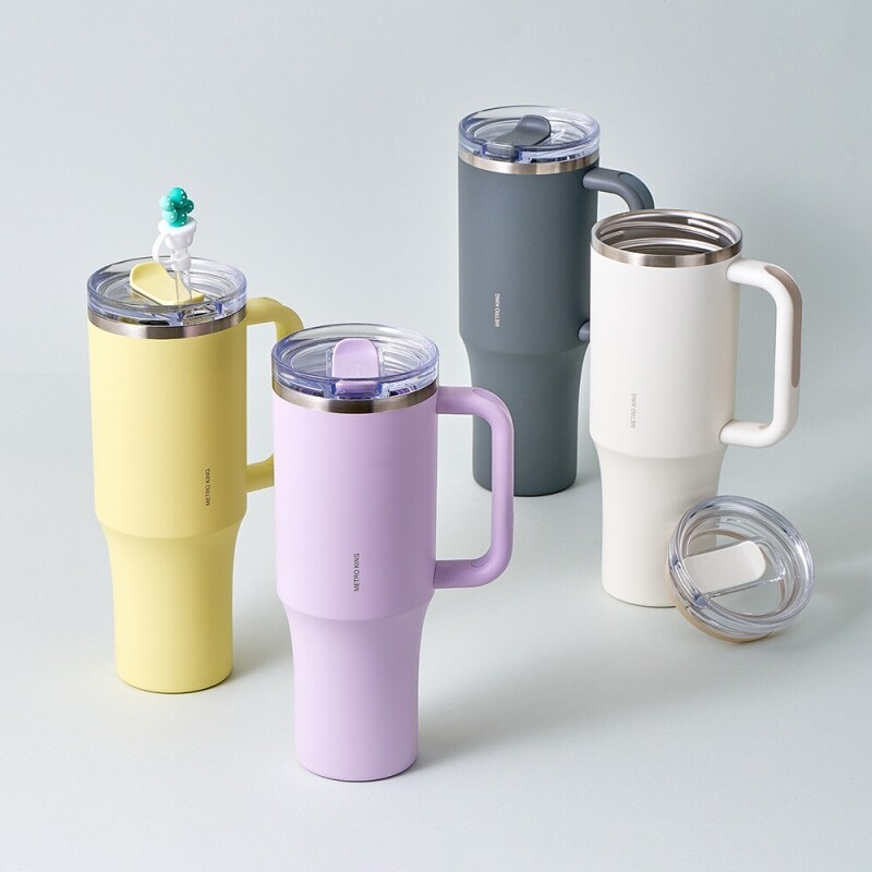 LocknLock New Metro King Tumbler 1.2L Big Size Dishwasher Safe Thermal ...