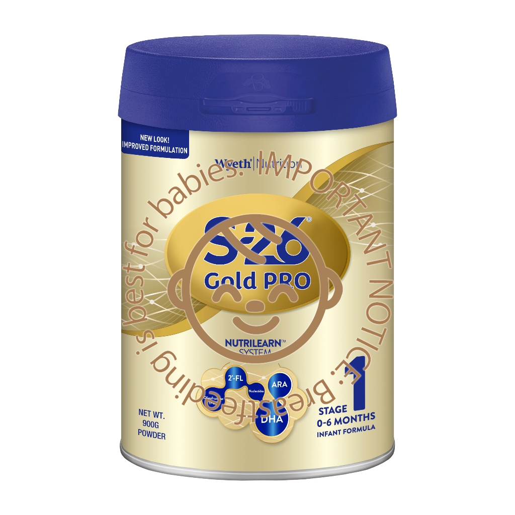 Wyeth Nutrition S-26 Gold Pro Stage 1 Infant Formula (900g) | Shopee Singapore