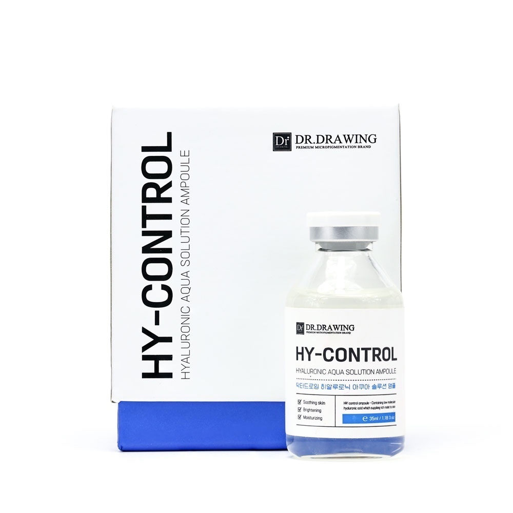 DR.DRAWING HY CONTROL serum skin care microneedle serum hyaluronic acid niacinamide ampoule 35ml ...