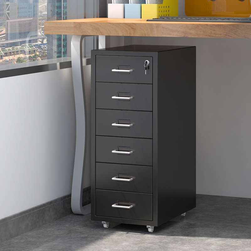 Filing Cabinet With Lock 5 Layer Metal File Cabinet Drawer Office ...