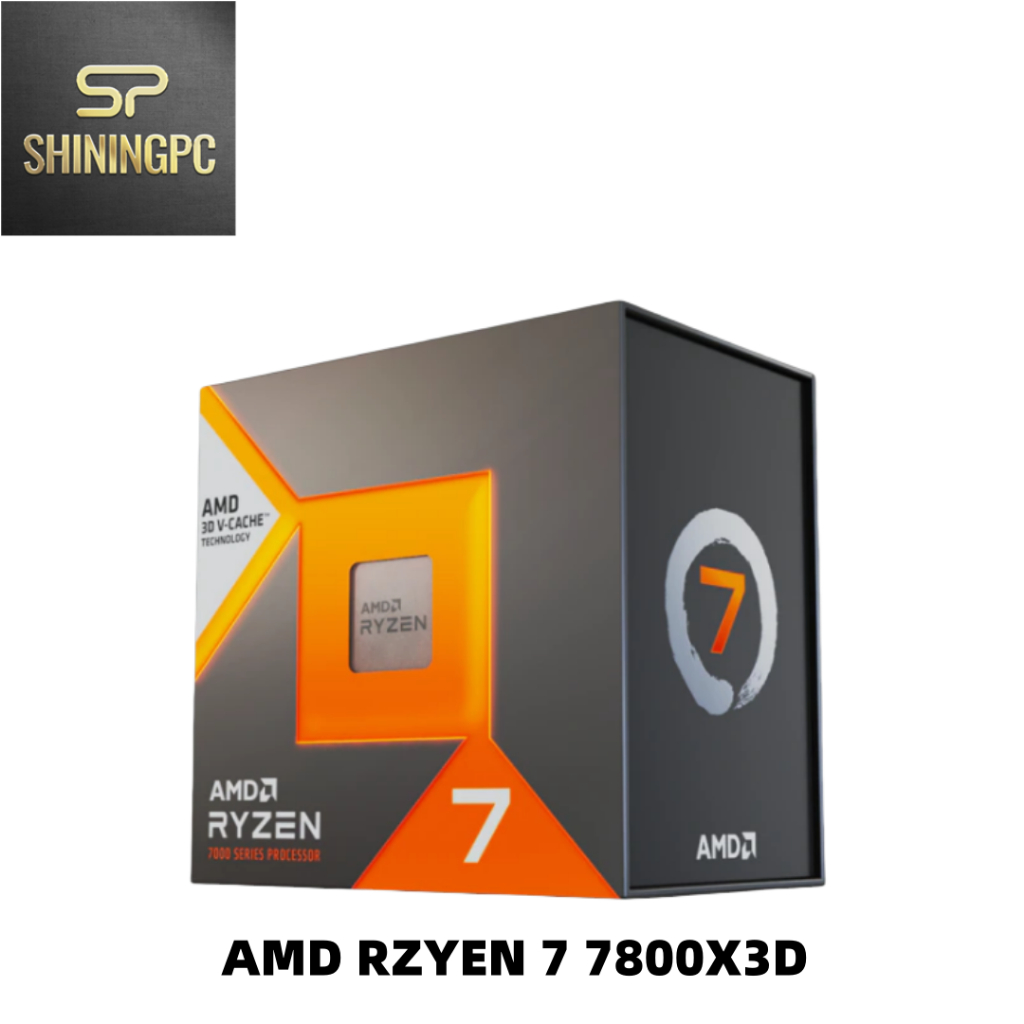 AMD Ryzen 7 7800X3D 7800X 3D - Ryzen 7 7000 Series 8-Core Socket AM5 ...