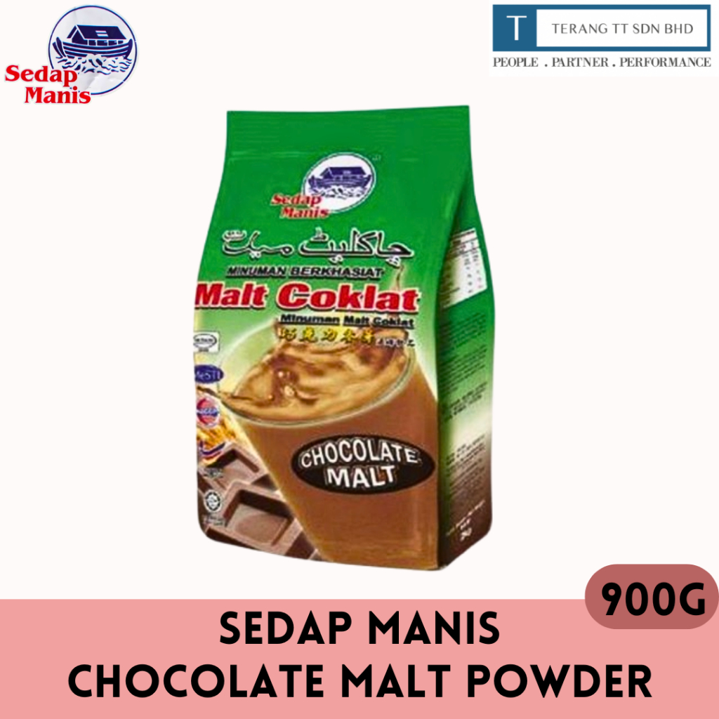Sedap Manis Chocolate Malt Powder 900g | Shopee Singapore