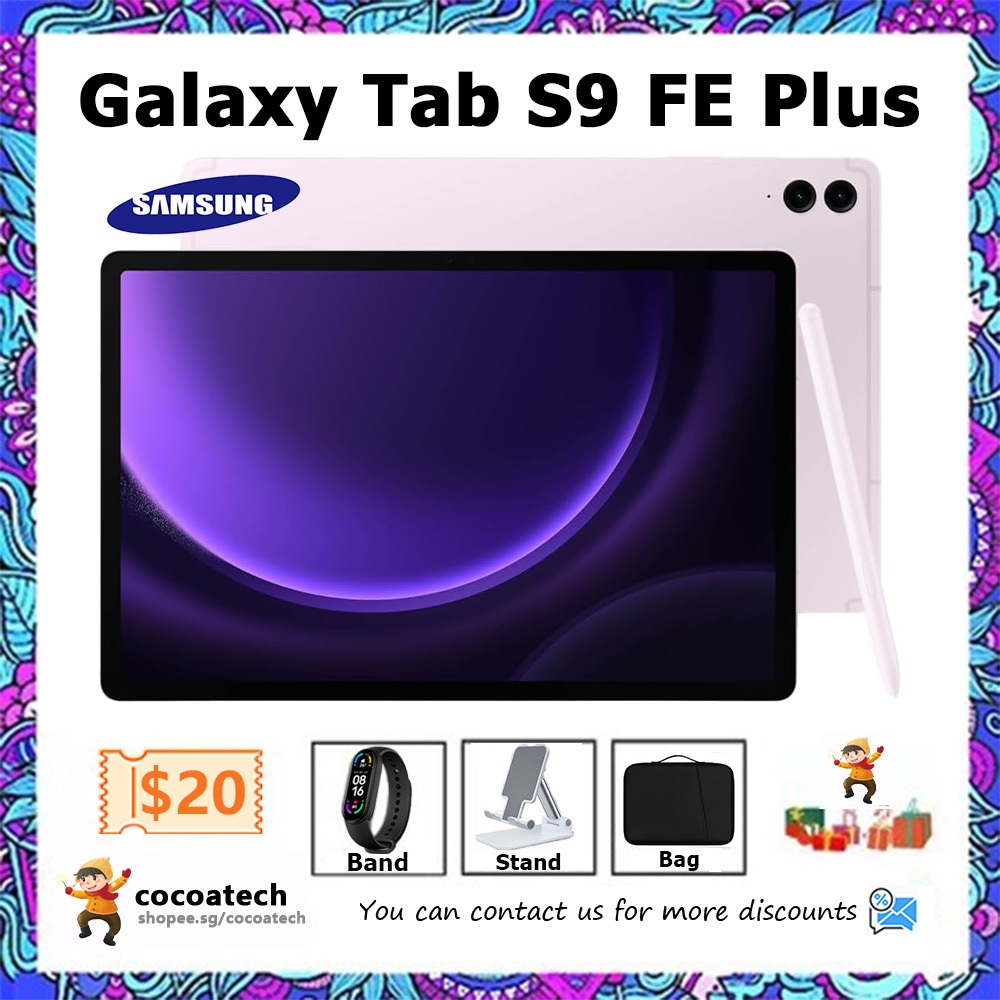 Samsung Galaxy Tab S9 FE+ Plus 12.4” 128GB Android Tablet / Samsung ...
