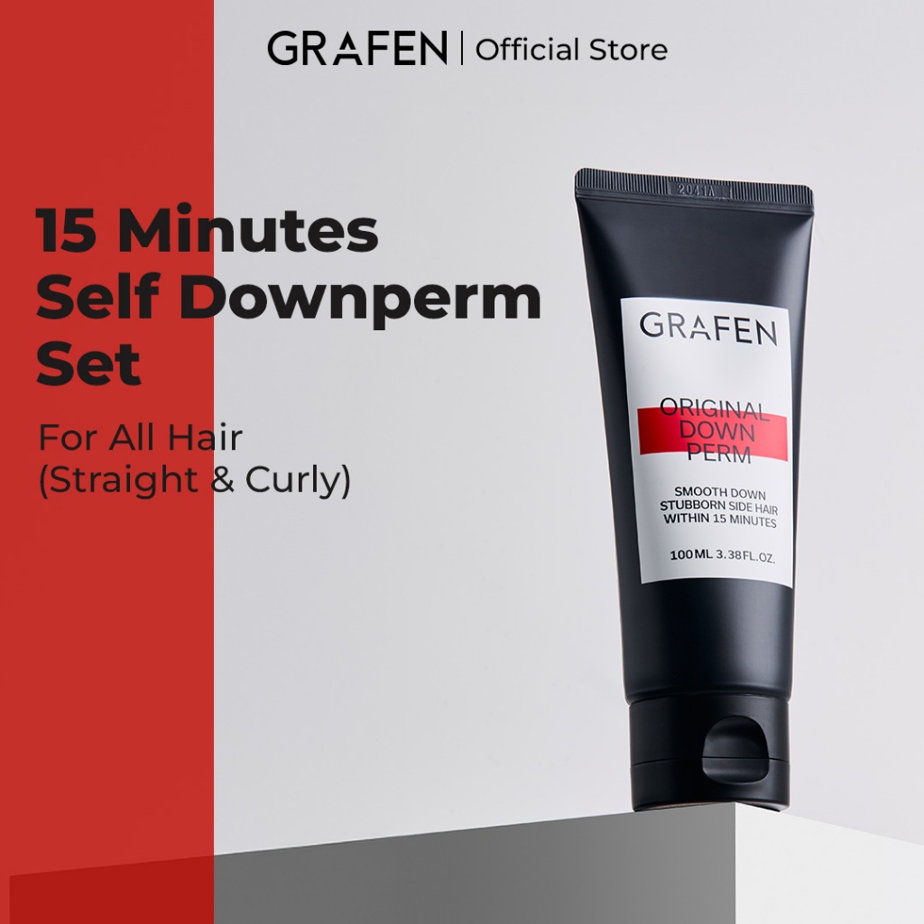 [GRAFEN] Original Down Perm 100ml [Easy Apply Creamy Texture, All in ...