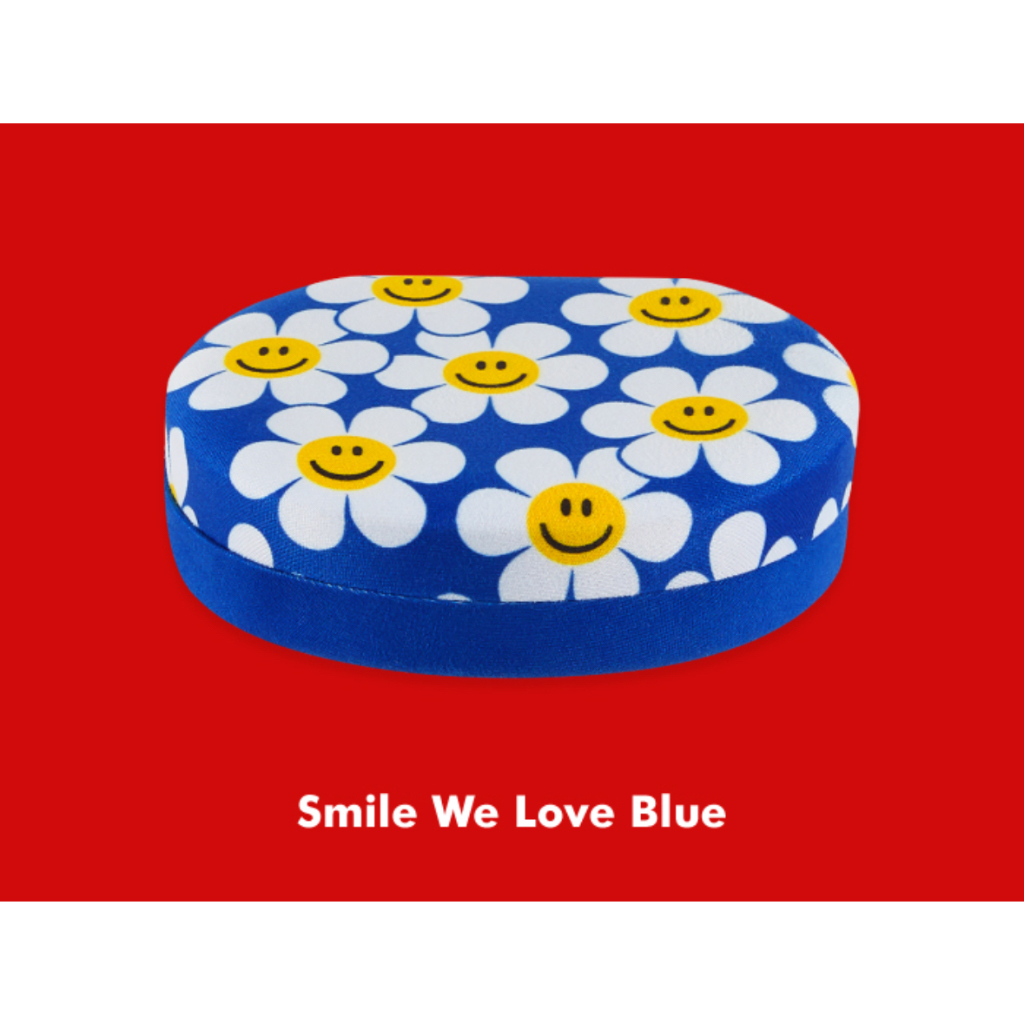 [Wiggle Wiggle] Round Jewerly Box -Smile We Love Blue | Shopee Singapore