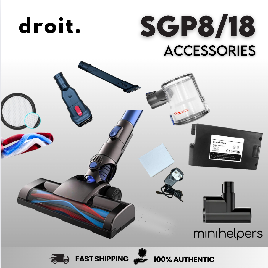 Accessories Spare Replacement Parts for Minihelpers Trojan SGP8 & SGP18 ...