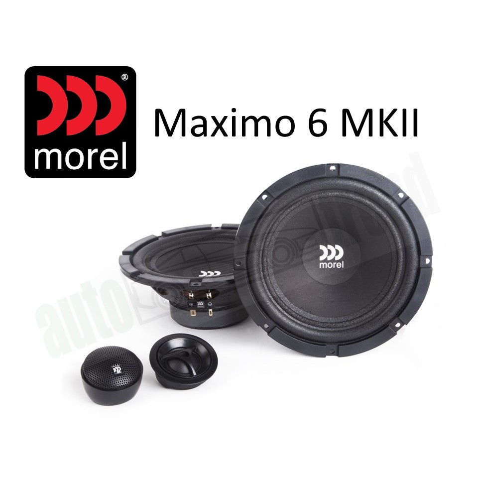 Morel Maximo 6 MKII 6.5" 2 Way Component Car Speaker System | Shopee ...