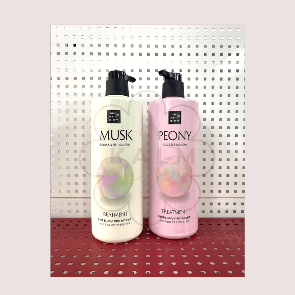Mise en Scene Shampoo & Treatment 1000ML Pearl Shining Repair /White ...