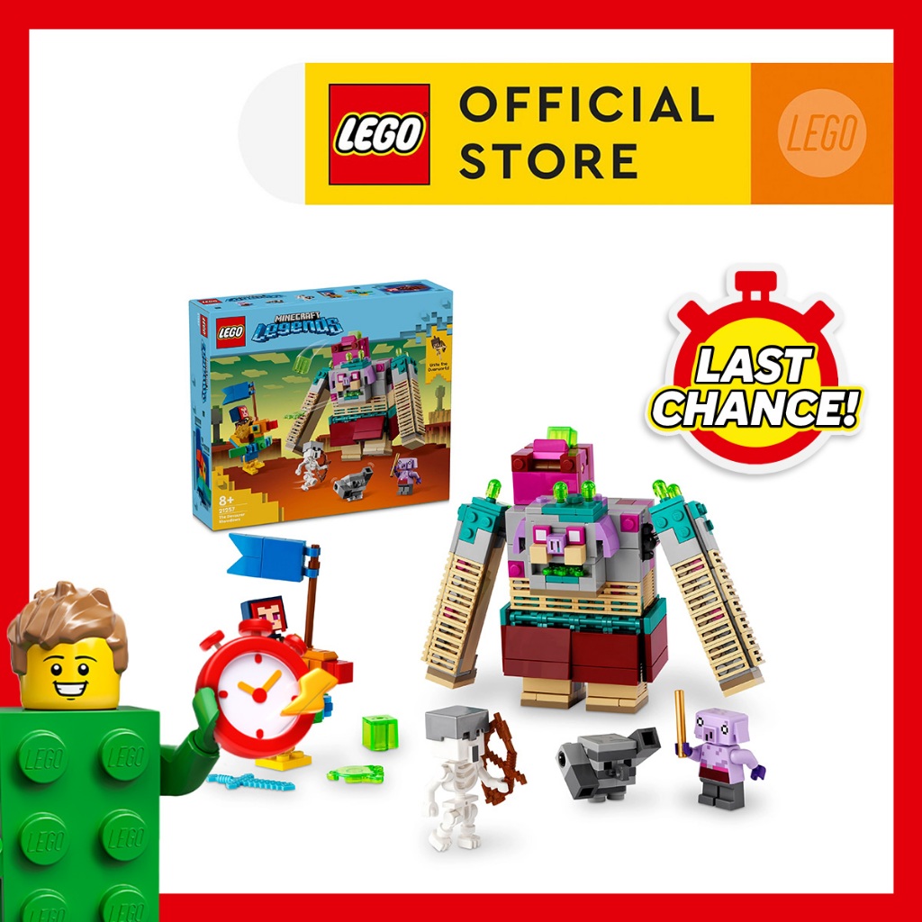 LEGO Minecraft 21257 Legends The Devourer Showdown (420 Pieces ...