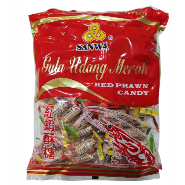 Sanwa Red Prawn Candy (350g) 红虾酥糖 | Shopee Singapore