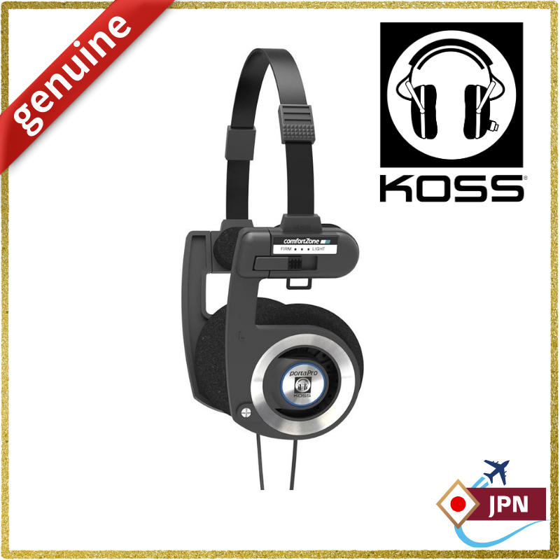 Koss PortaPro On Ear Headphones with Case (Black) | Shopee Singapore