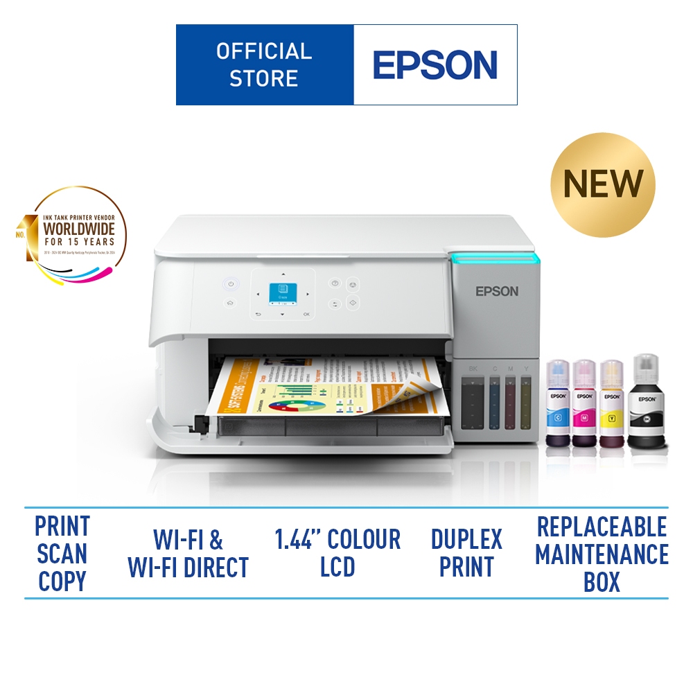 Epson EcoTank L4366 A4 Wi-Fi Duplex All-in-One Ink Tank Printer (Replacement for L4266) | Shopee ...