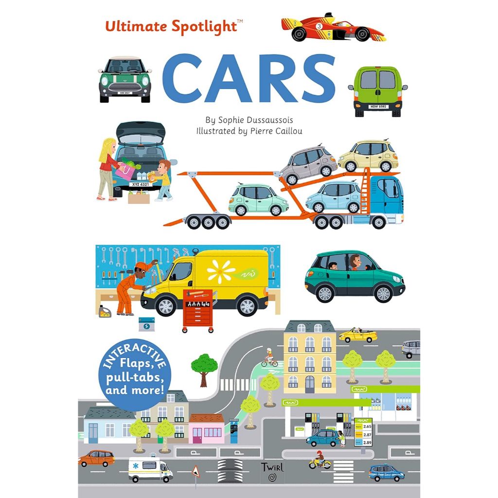 Ultimate Spotlight: Cars Interactive Flap & Pop-Up Book for Kids ...