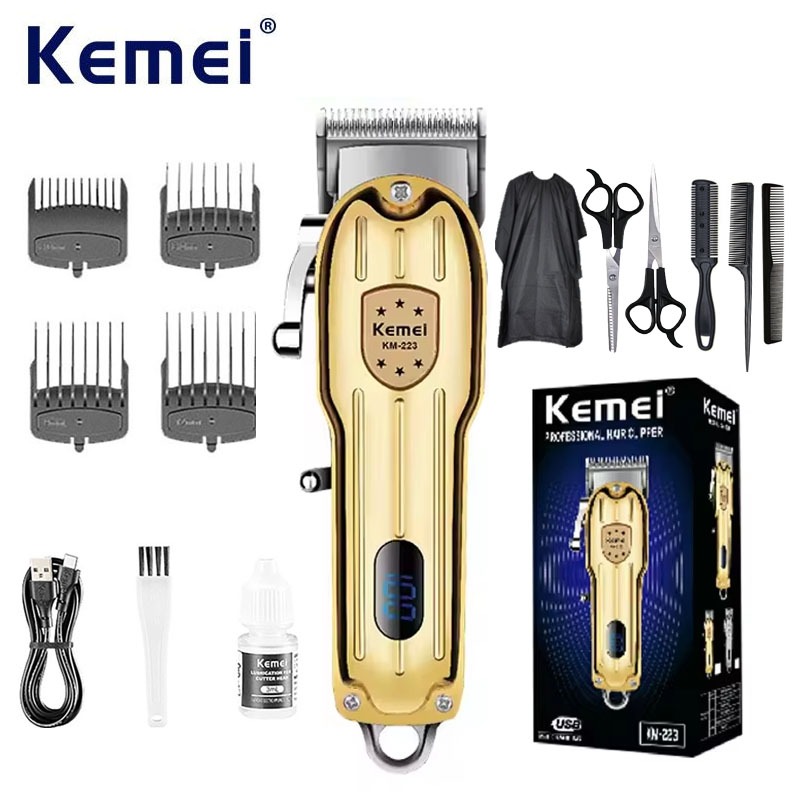 Kemei Mini Professional Hair Clipper Men's Electric Beard & Hair ...