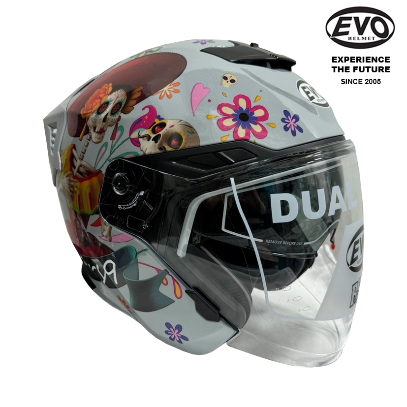 EVO RS9 Amigo Helmet (FREE EVO RS9 HELMET & HEVIK HELMET BAG) | Shopee ...