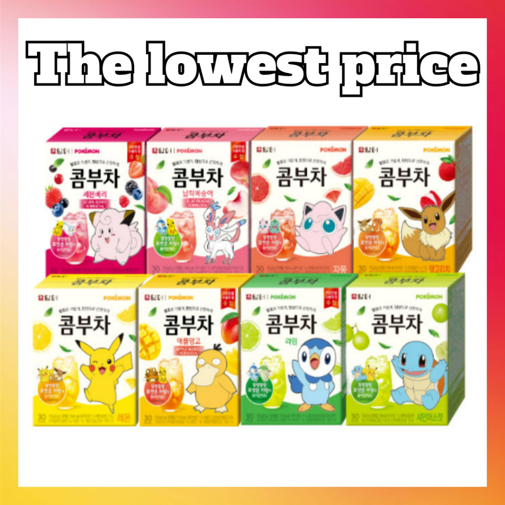 [Damtuh] Kombucha Limited Edition Pokemon Kombucha Tea | Shopee Singapore