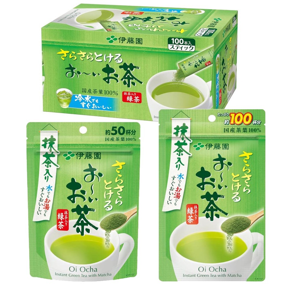 Ito En Oi Ocha Matcha-Infused Green Tea Powder Japan Drink | Shopee ...