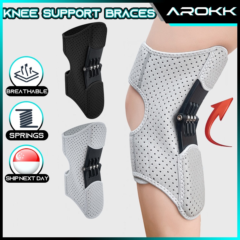 SG丨Knee Support Braces Knee Booster Knee Assistive Device Spring ...