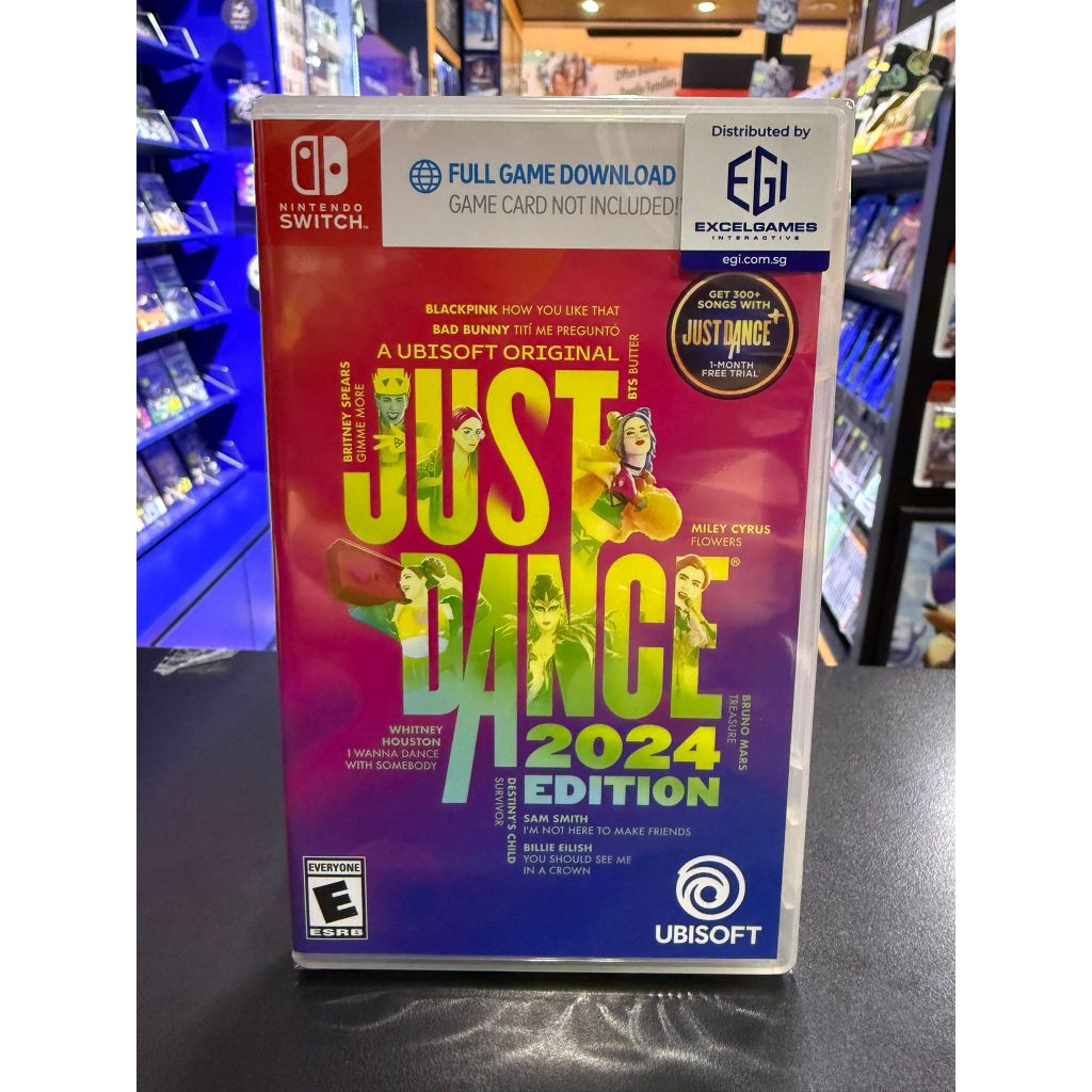 Nintendo Switch Just Dance 2024 - US Region (Digital Download Code in Box) | Shopee Singapore