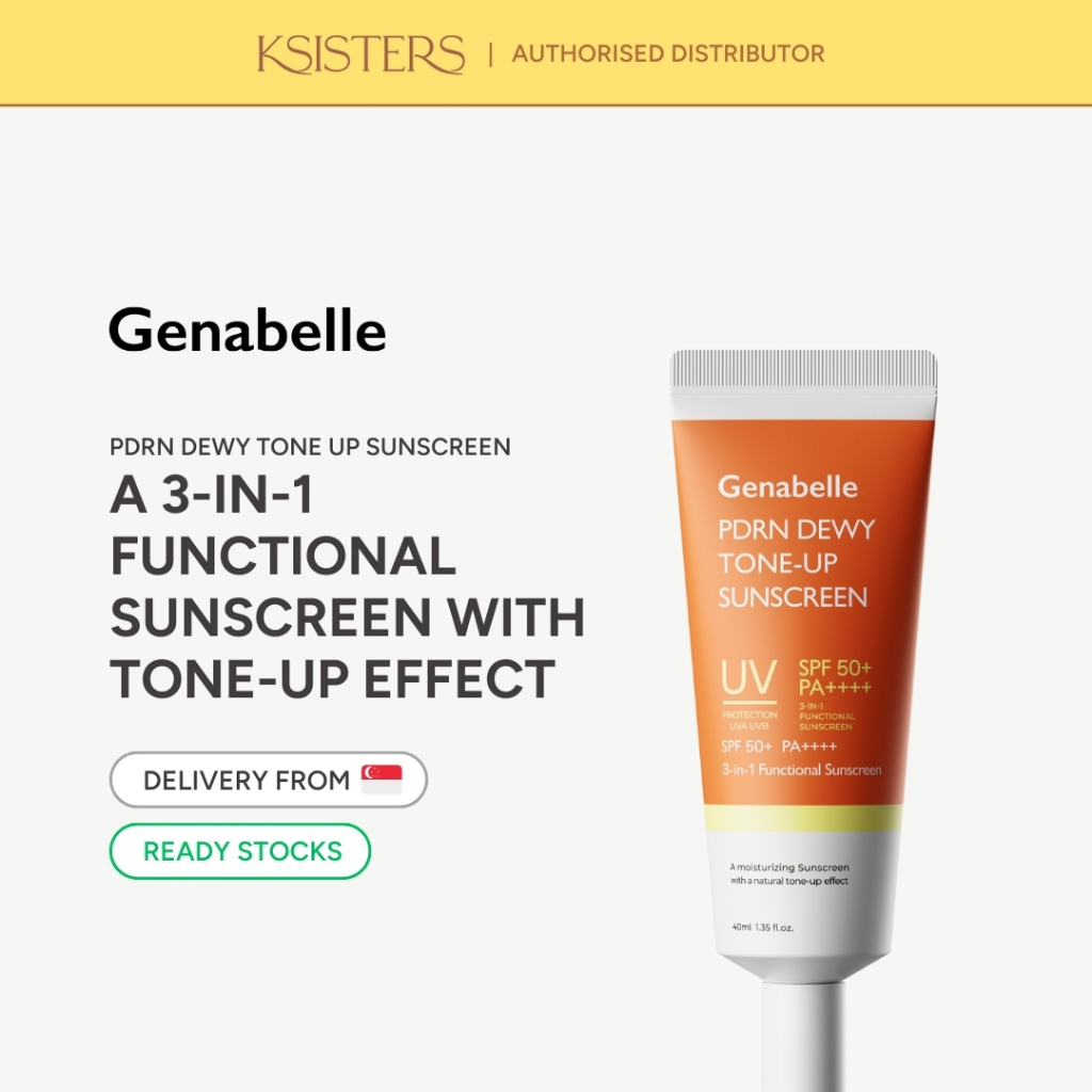 Genabelle PDRN Dewy Tone Up Sunscreen | Shopee Singapore