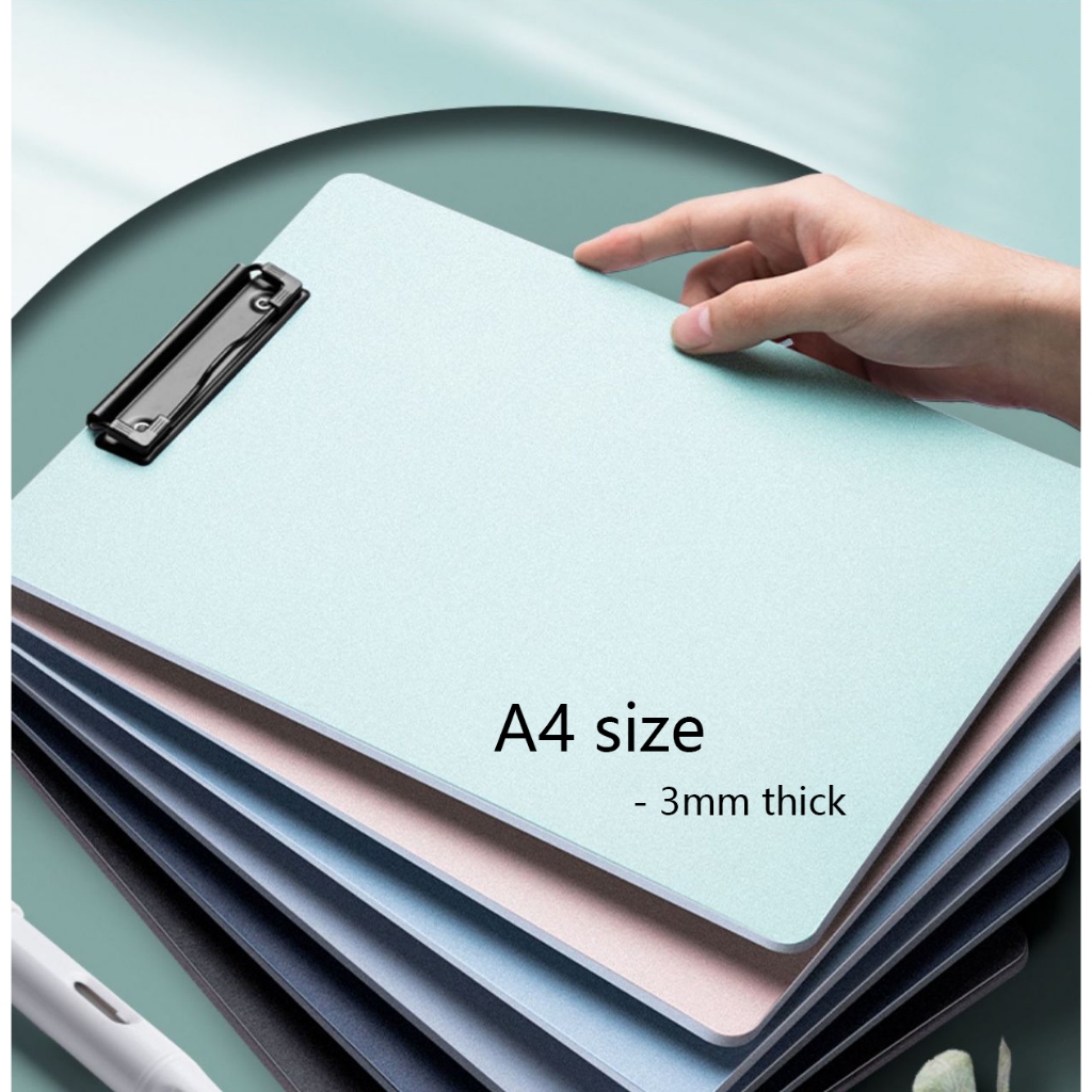 A4 File Folder Clipboard Writing Pad Memo Clip Board Clips Test Paper ...