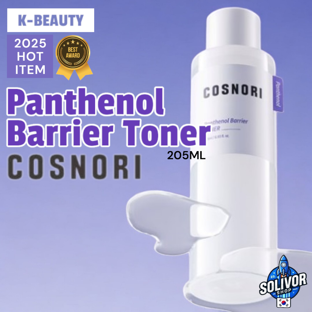 COSNORI Panthenol Barrier Toner (205ml) I Daily Toner I Hydration I Dry ...