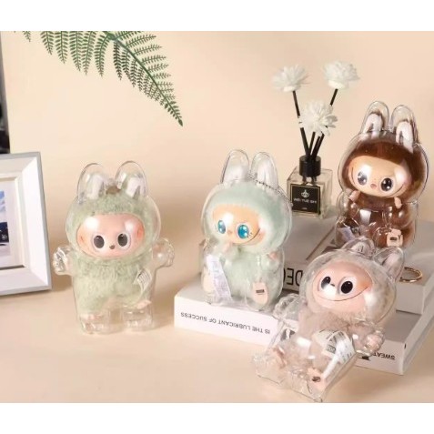Labubu dustproof protective case Acrylic Case Pop Mart Blind Box Labubu ...
