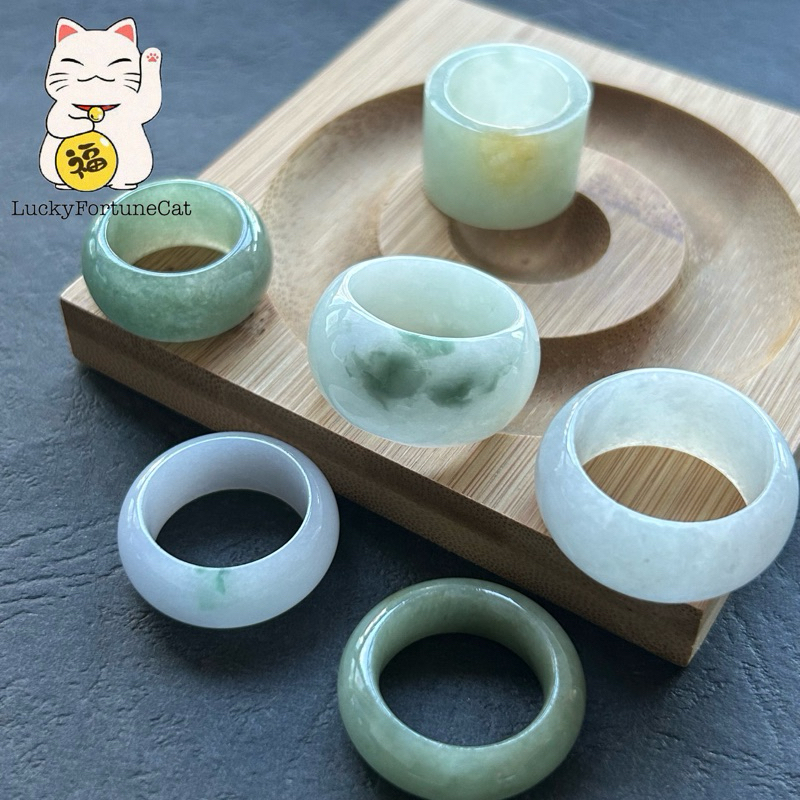 [SG Local][Authentic] Myanmar Grade A jade thumb ring | Shopee Singapore