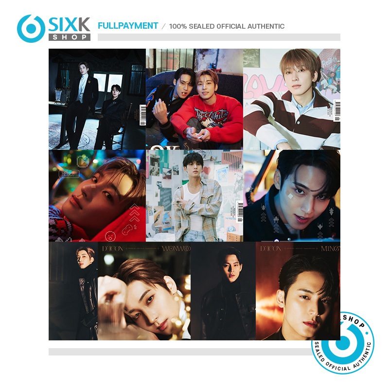 (POB) DICON ISSUE N°26 SEVENTEEN WONWOO MINGYU [ White Midnight ] | Shopee Singapore