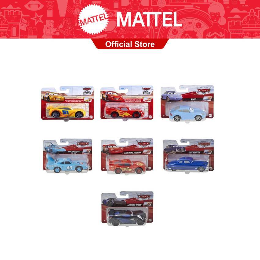 Disney And Pixar Cars 1:43 Scale Die Cast Pull Back Vehicle - Assorted ...