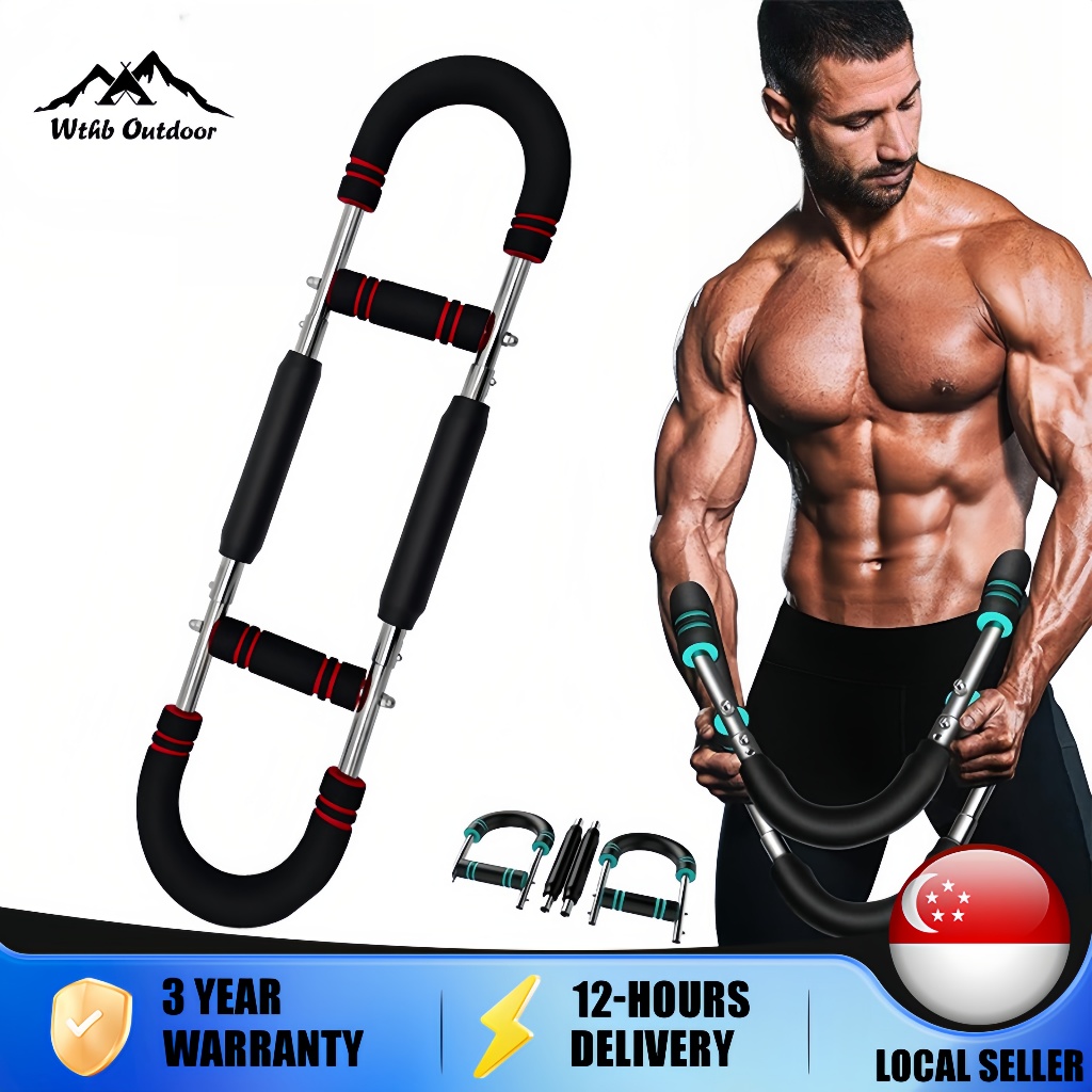 Twister Arm Trainer Fitness Wrist Strength Spring Exerciser Training ...