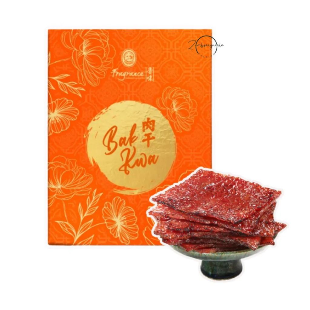 FRAGRANCE Signature Sliced Pork Bak Kwa (Original | Chili) (500g) [SG ...