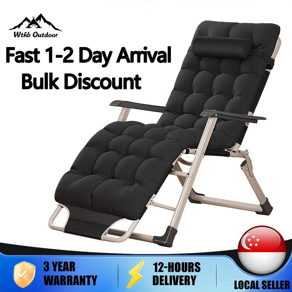 Folding Bed Foldable Lazy Chair Kerusi Malas Premium Folding Lazy Couch ...