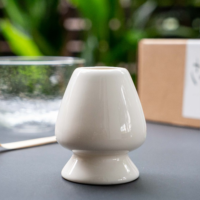 Japanese Ceramic Matcha Whisk Holder Stand Kusenaoshi (Mori Matcha ...
