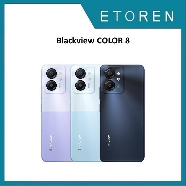 Blackview COLOR 8 Dual Sim 128GB Wisteria Purple / Ripple Blue / Wisteria Purple (8GB RAM ...